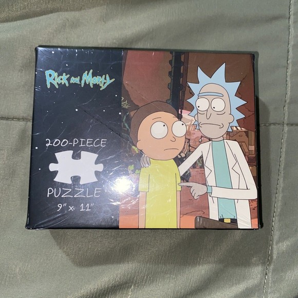 Toys | Rick And Morty 20 Piece Puzzle Rickmancing The Stone 9 X 11 New ...